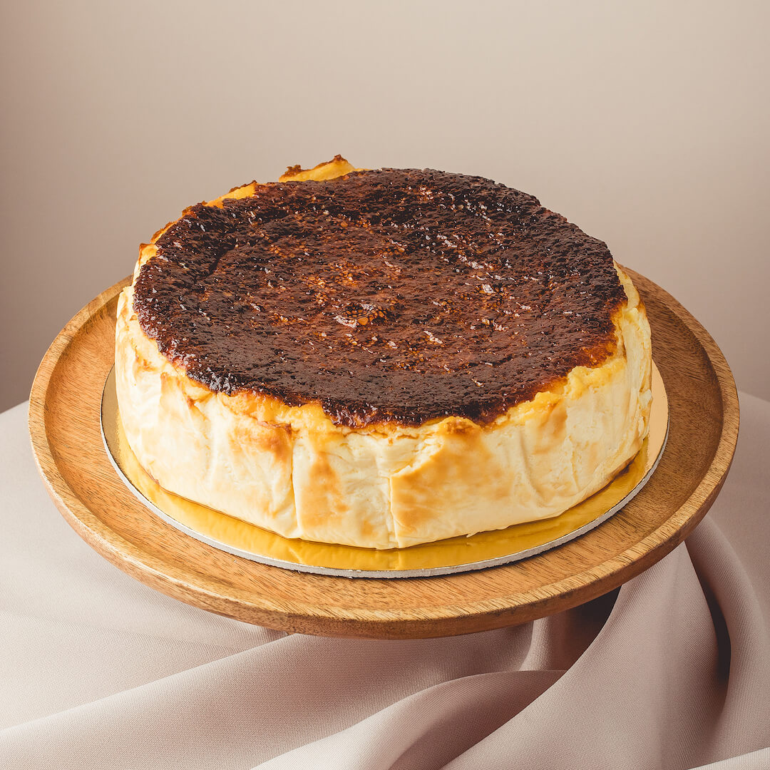 Baszk sajttorta - Szívemcsücske Tortaműhely